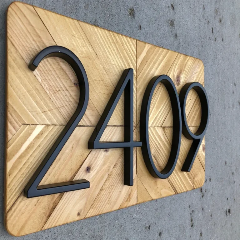 House Number Signs Gallery | GTA House Signs