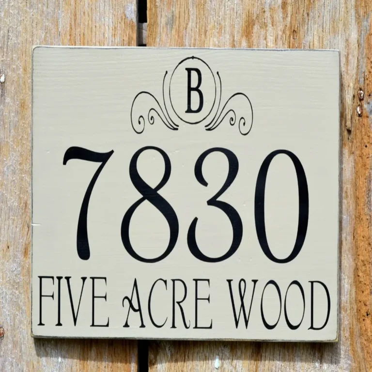 House Number Signs Gallery | GTA House Signs
